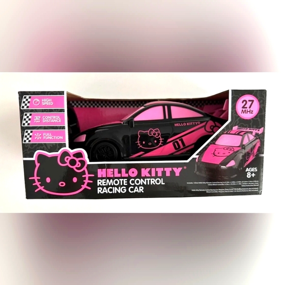 Hello Kitty | Toys | Hello Kitty Remote Control Racing Car Hot Pink ...